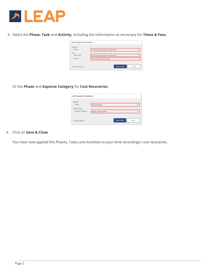 Precedent H User Guide