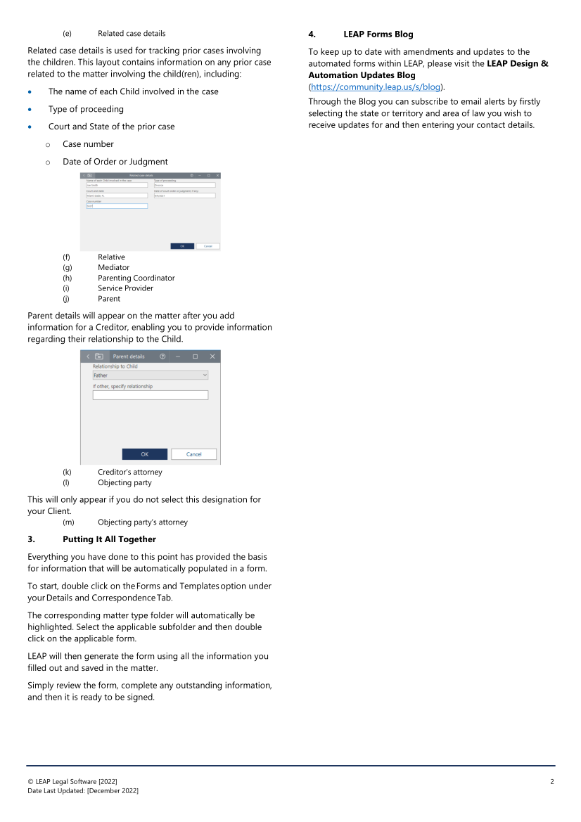 FL - Matter and Form Information Guides